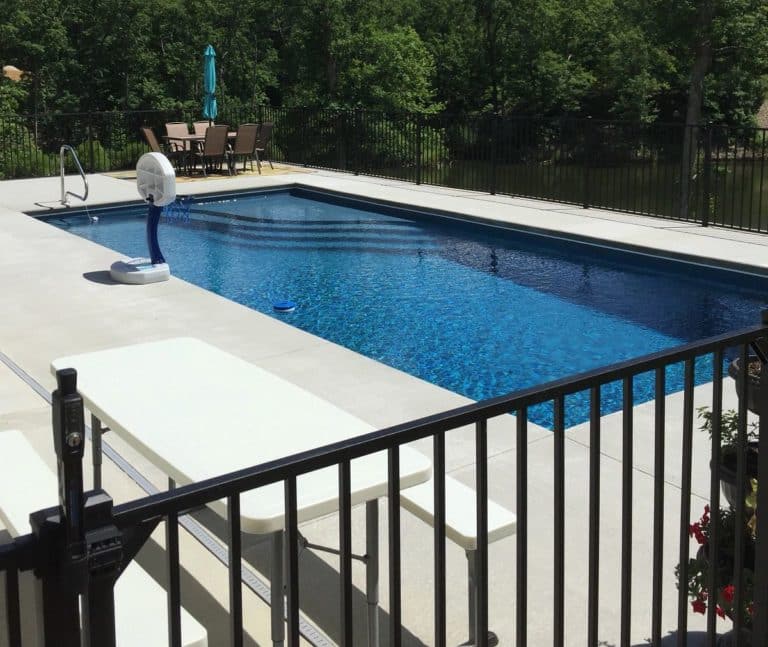 Inground Fiberglass Pool Installation | Latham Pool