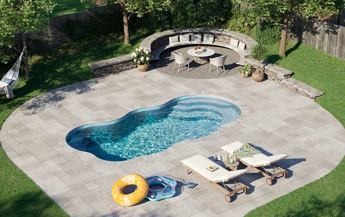 Aruba 11' x 22' Model Pool | Latham Pool