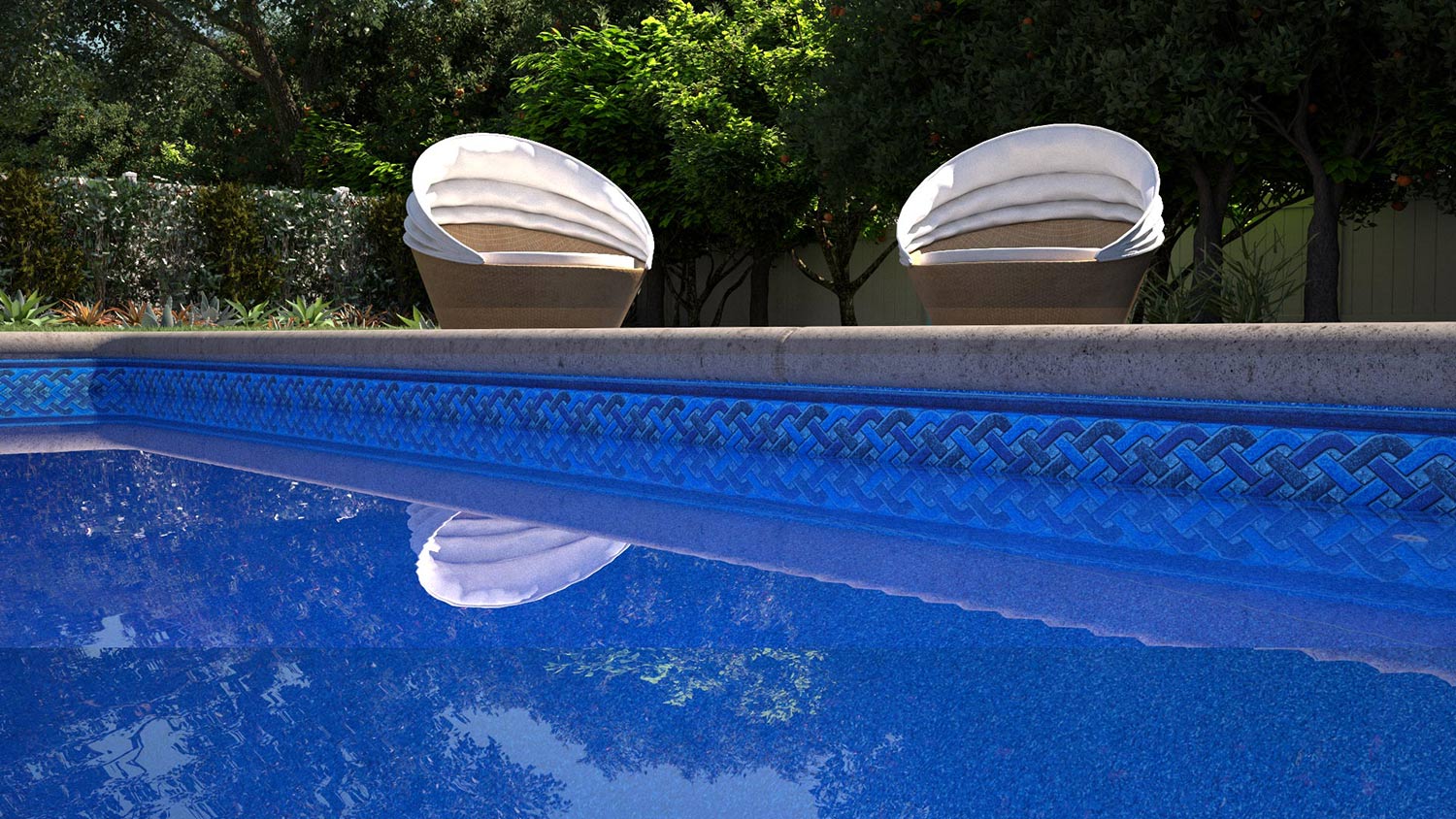 Bali / Blue Granite - Latham Pool