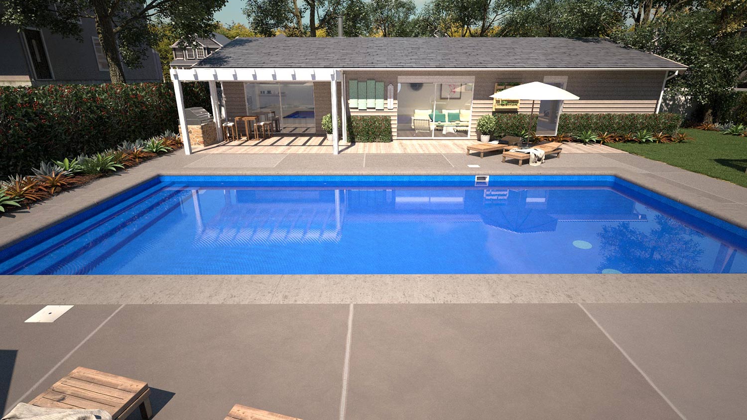 Blue Granite - Latham Pool