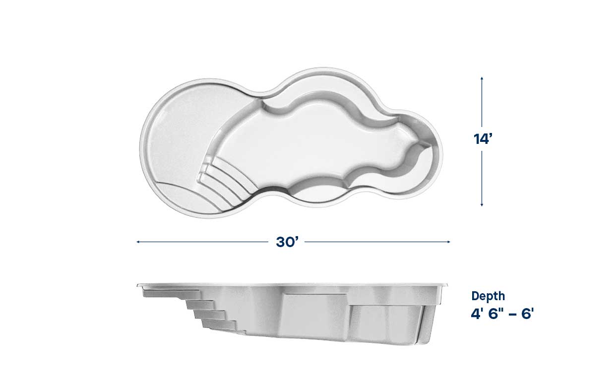 Axiom 14, 14' x 30' Model Pool | Latham Pool