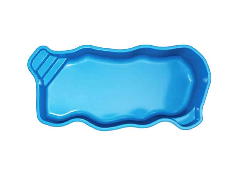 Key West 12' x 25' 7″ Model Pool | Latham Pool