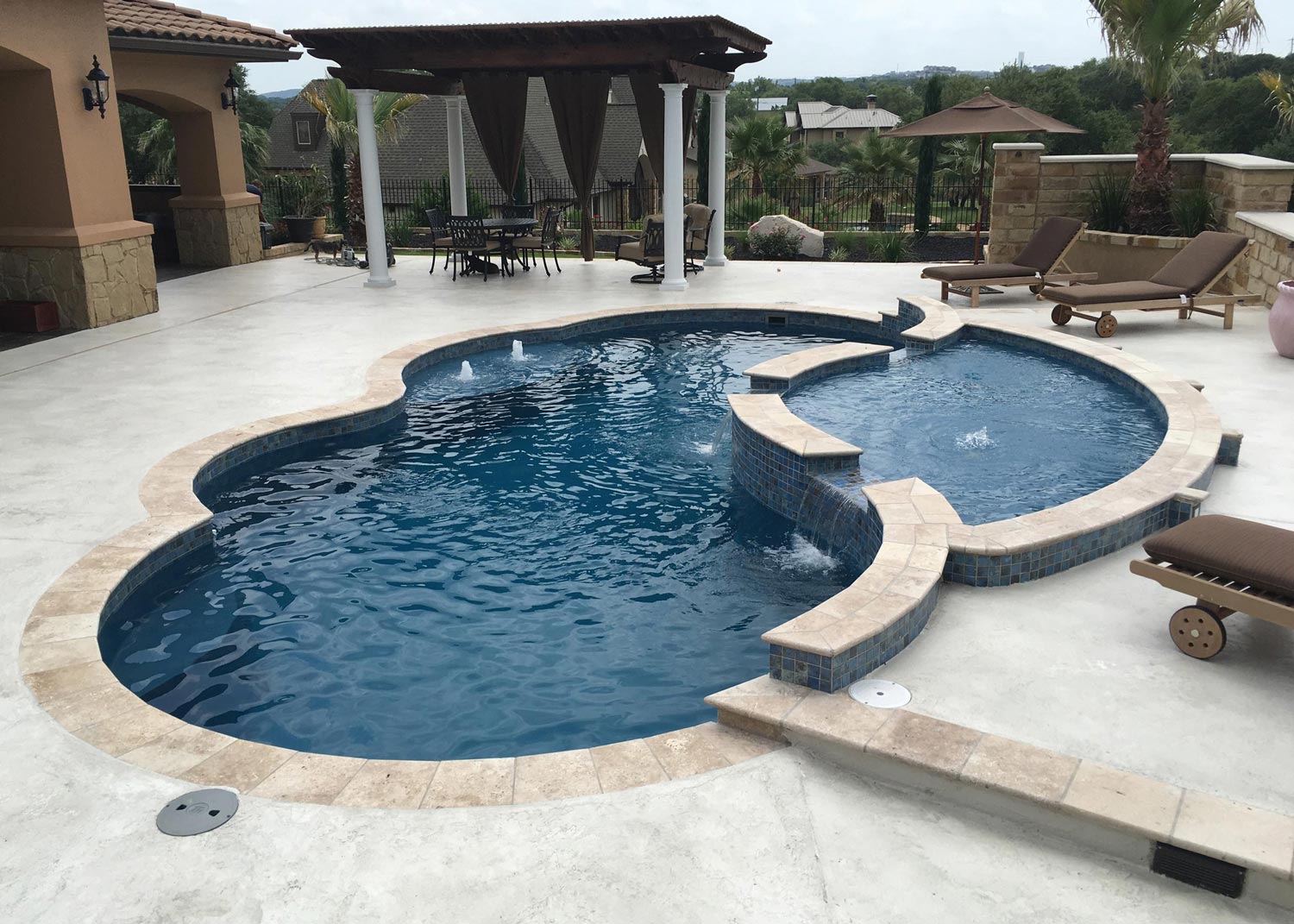 Night Sky - Latham Pool