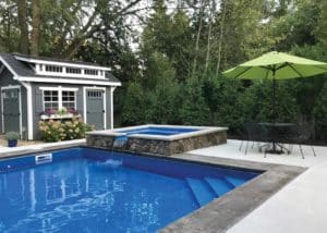 St. Thomas 14' x 31' 6" Model Pool | Latham Pool