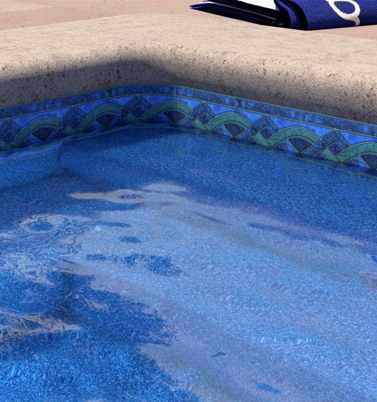 Indigo Marble / Blue Granite - Latham Pool