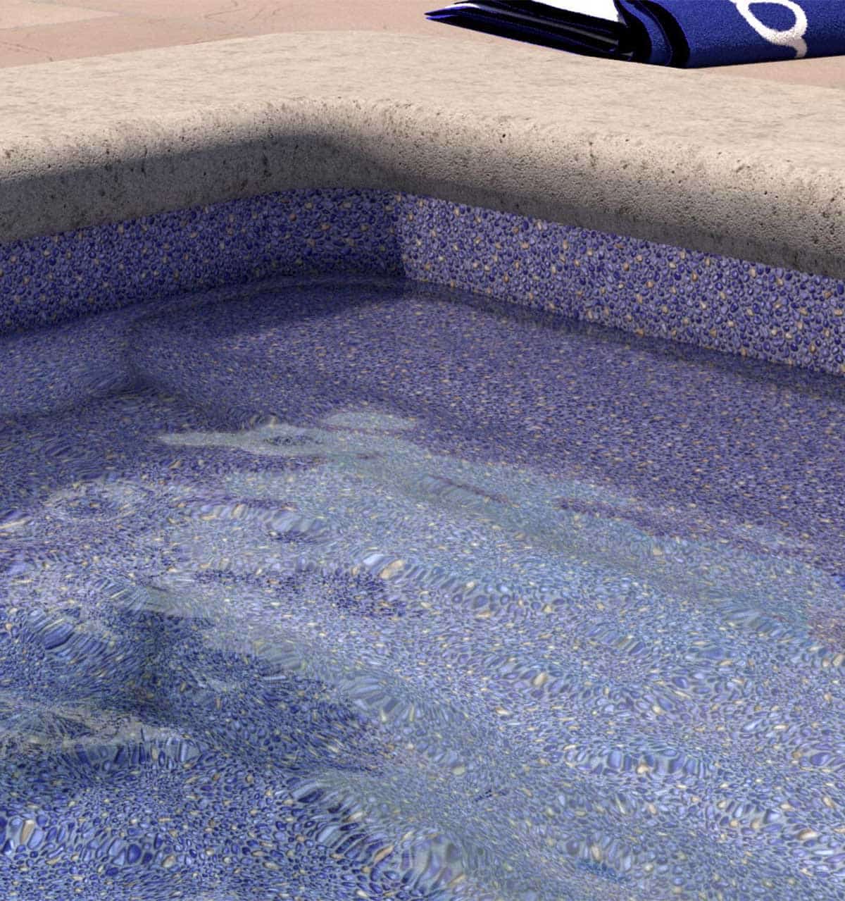 Blue Seastone - Latham Pool