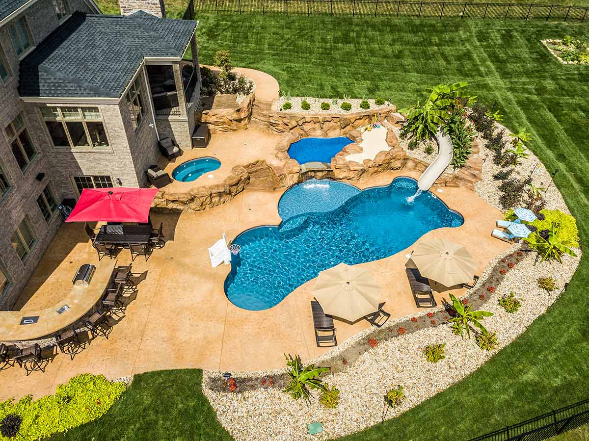 Genesis 16' x 40' 2" Model Pool | Latham Pool