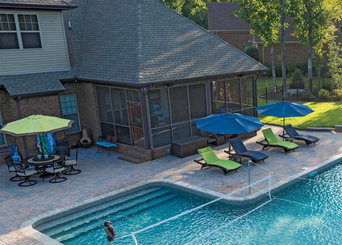 L-Shape Pools - Latham Pool