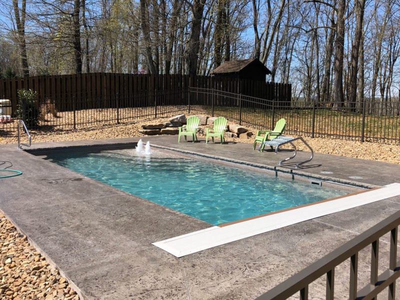 Olympia 12, 12' x 26' Model Pool | Latham Pool