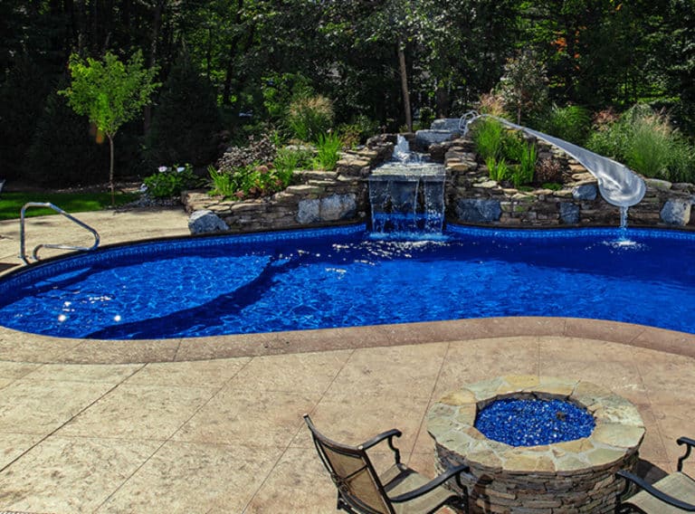 Inground Vinyl Pool Liner Replacement - Latham Pool