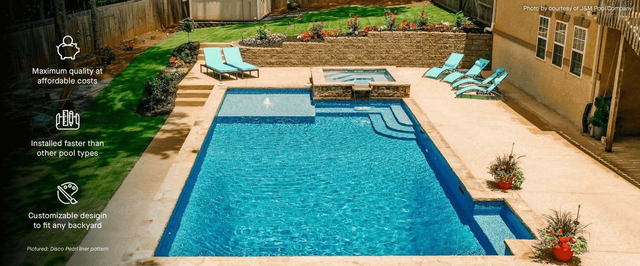 Inground Vinyl Liner Pools | Custom Inground Pools