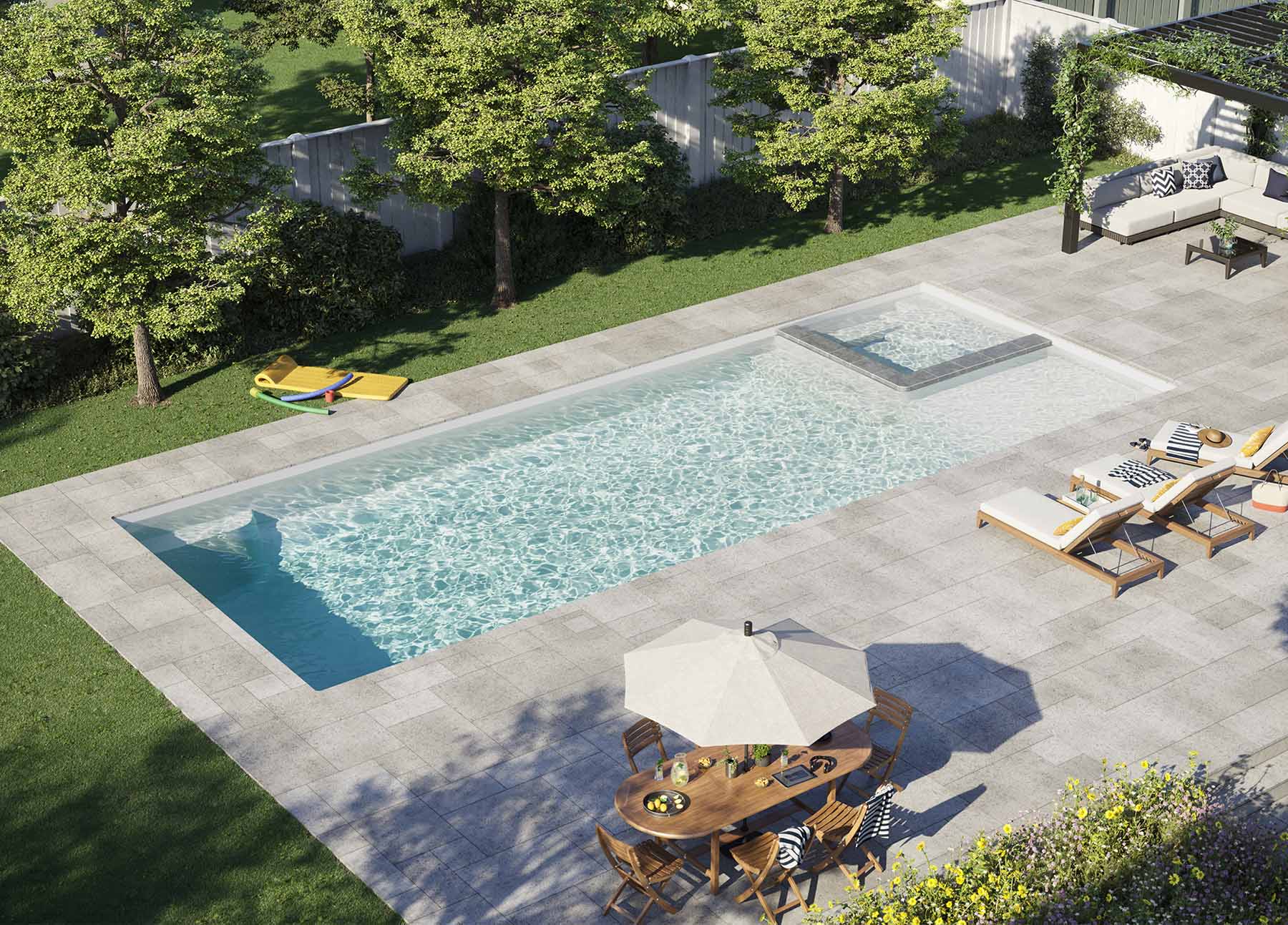 Fiberglass Plunge Pools - Latham Pool