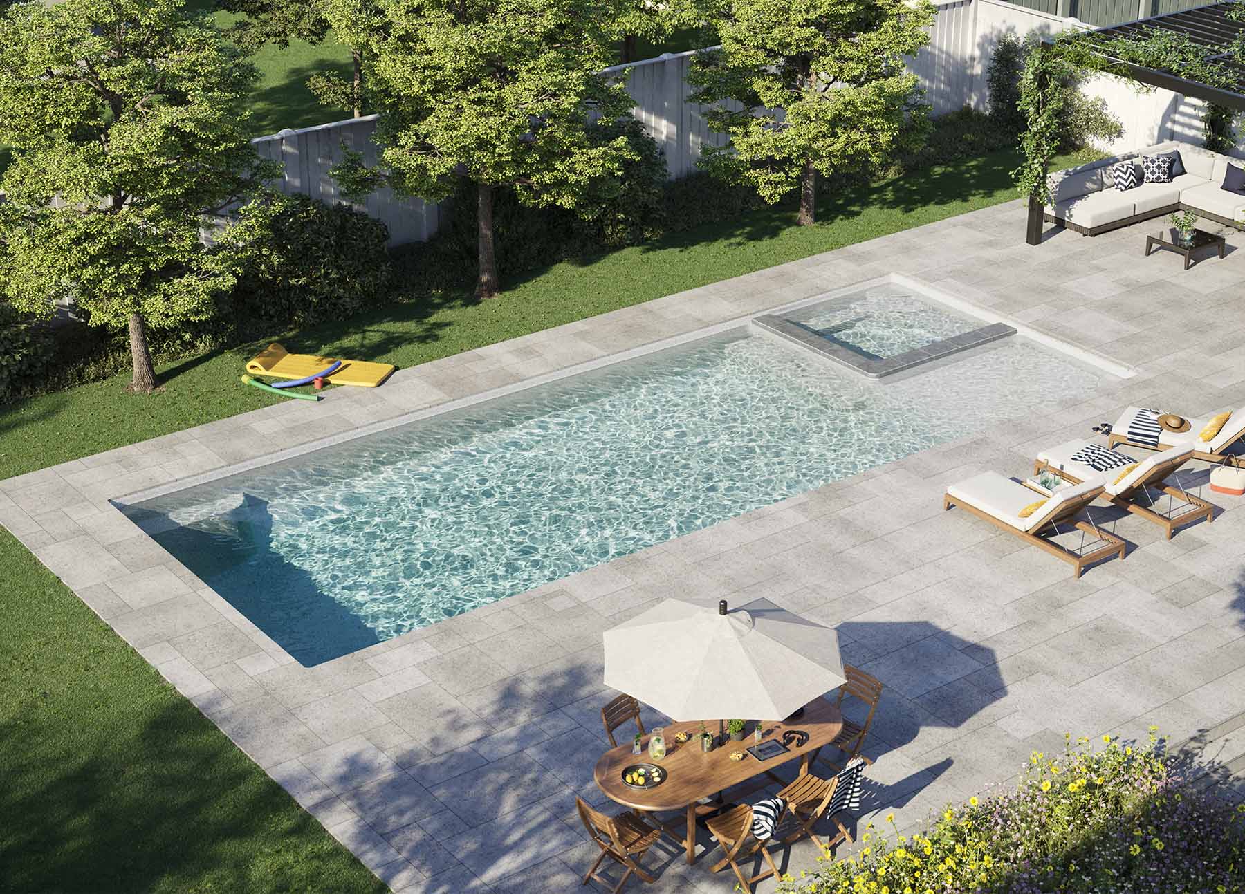 Fiberglass Plunge Pools - Latham Pool