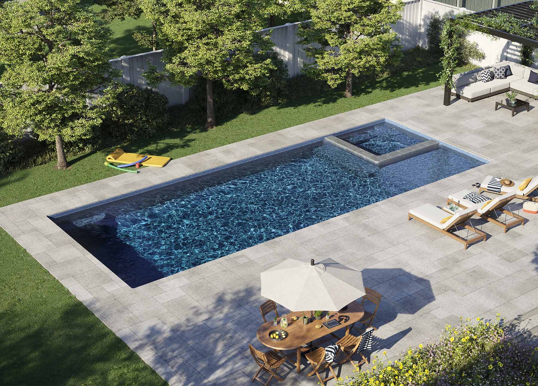 Fiberglass Plunge Pools - Latham Pool