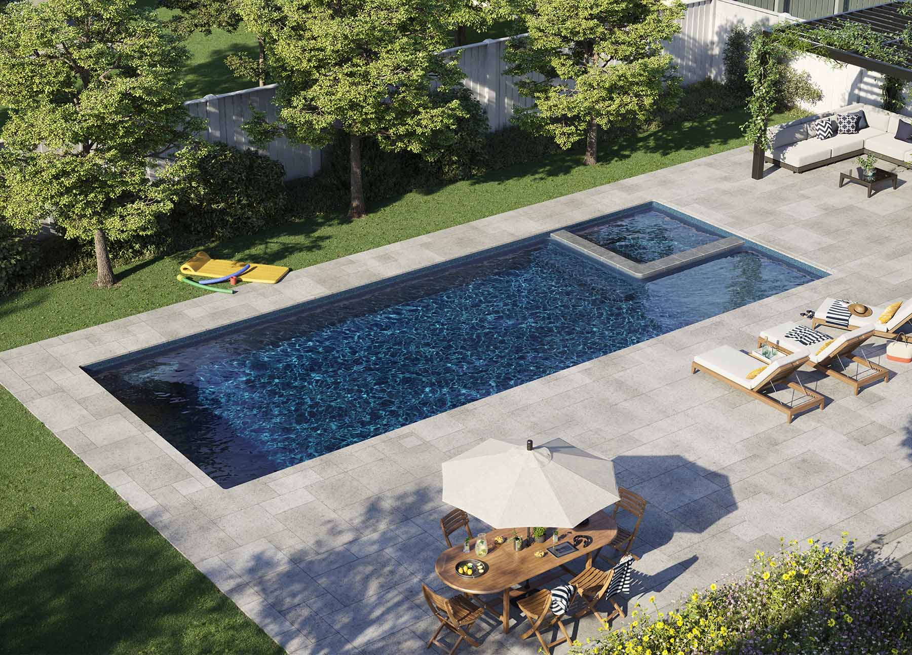 Fiberglass Plunge Pools - Latham Pool