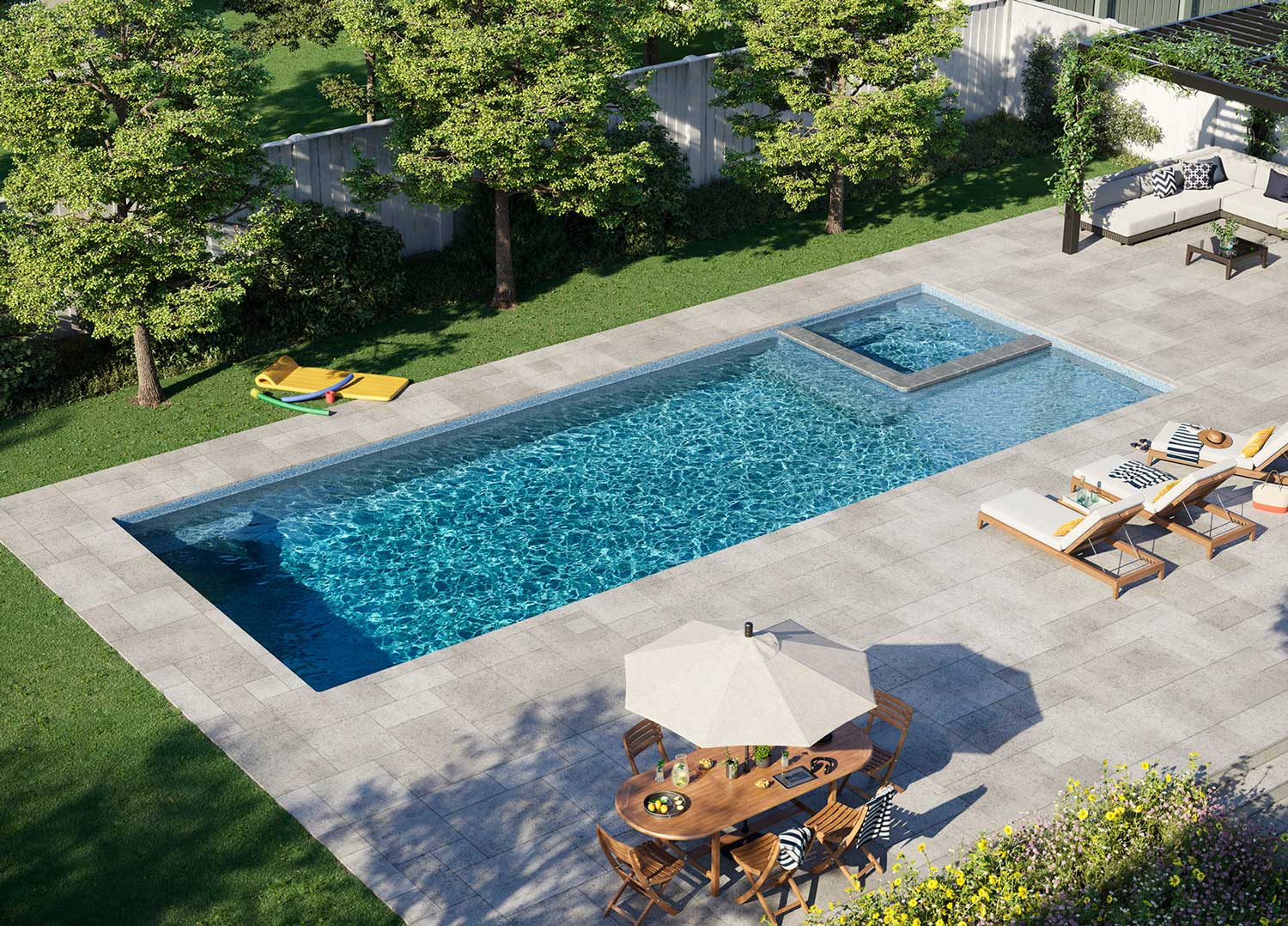Fiberglass Plunge Pools - Latham Pool