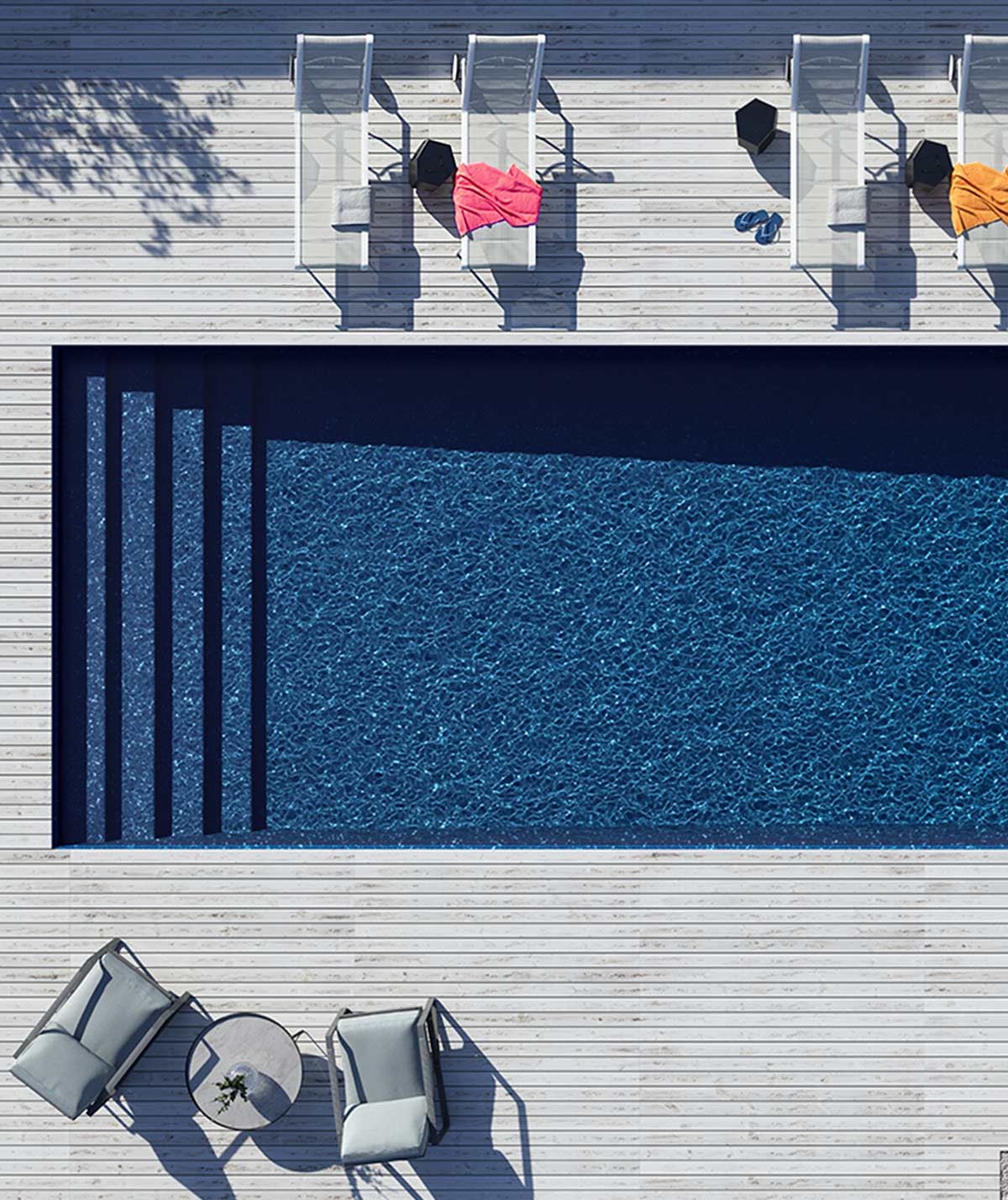 Fiberglass Pool Color Options - Latham Pool