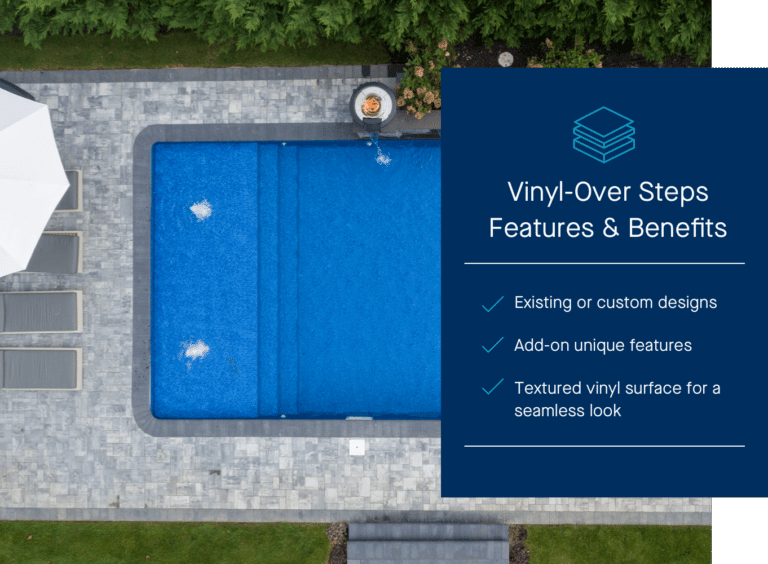 Latham Inground Pool Steps & Handrails - Vinyl & Fiberglass Pools