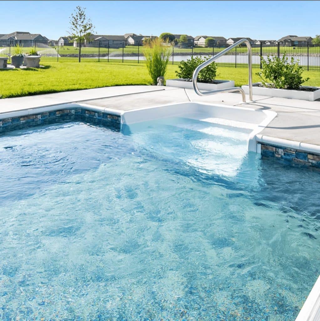 Latham Inground Pool Steps & Handrails - Vinyl & Fiberglass Pools