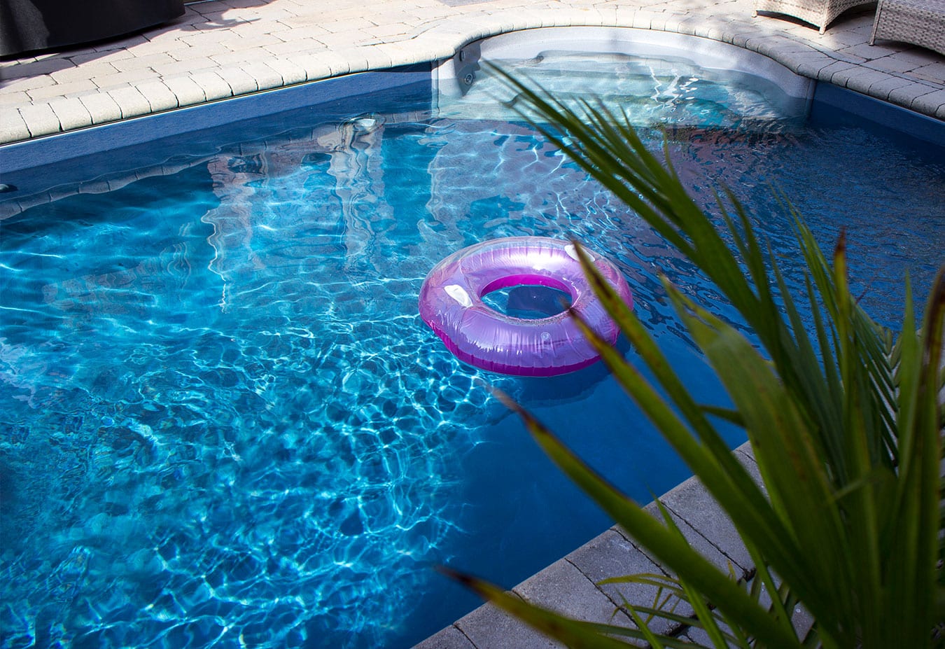 Blue Slate Pearl - Latham Pool