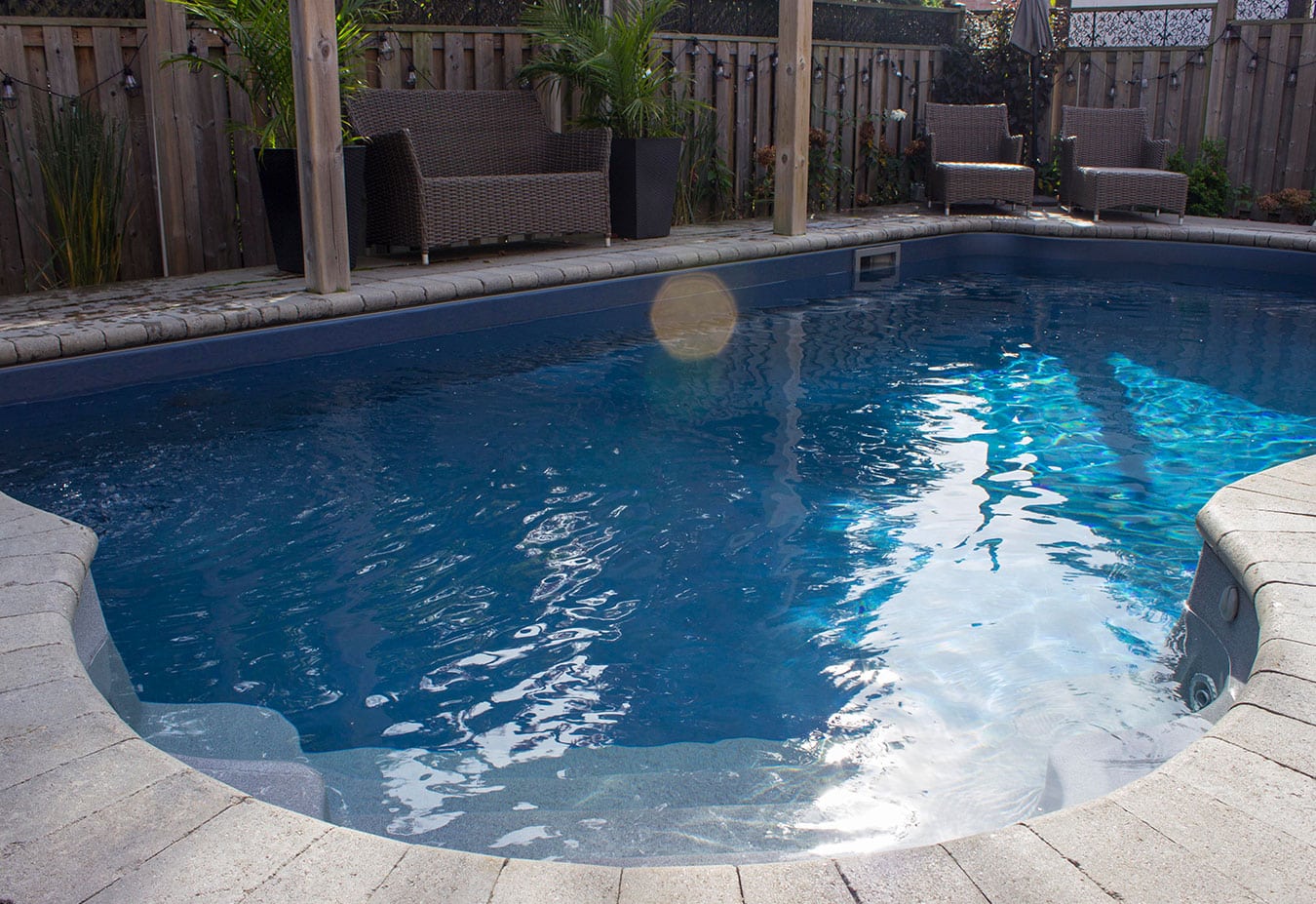 Blue Slate Pearl - Latham Pool