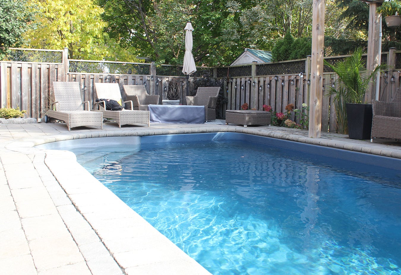 Blue Slate Pearl - Latham Pool