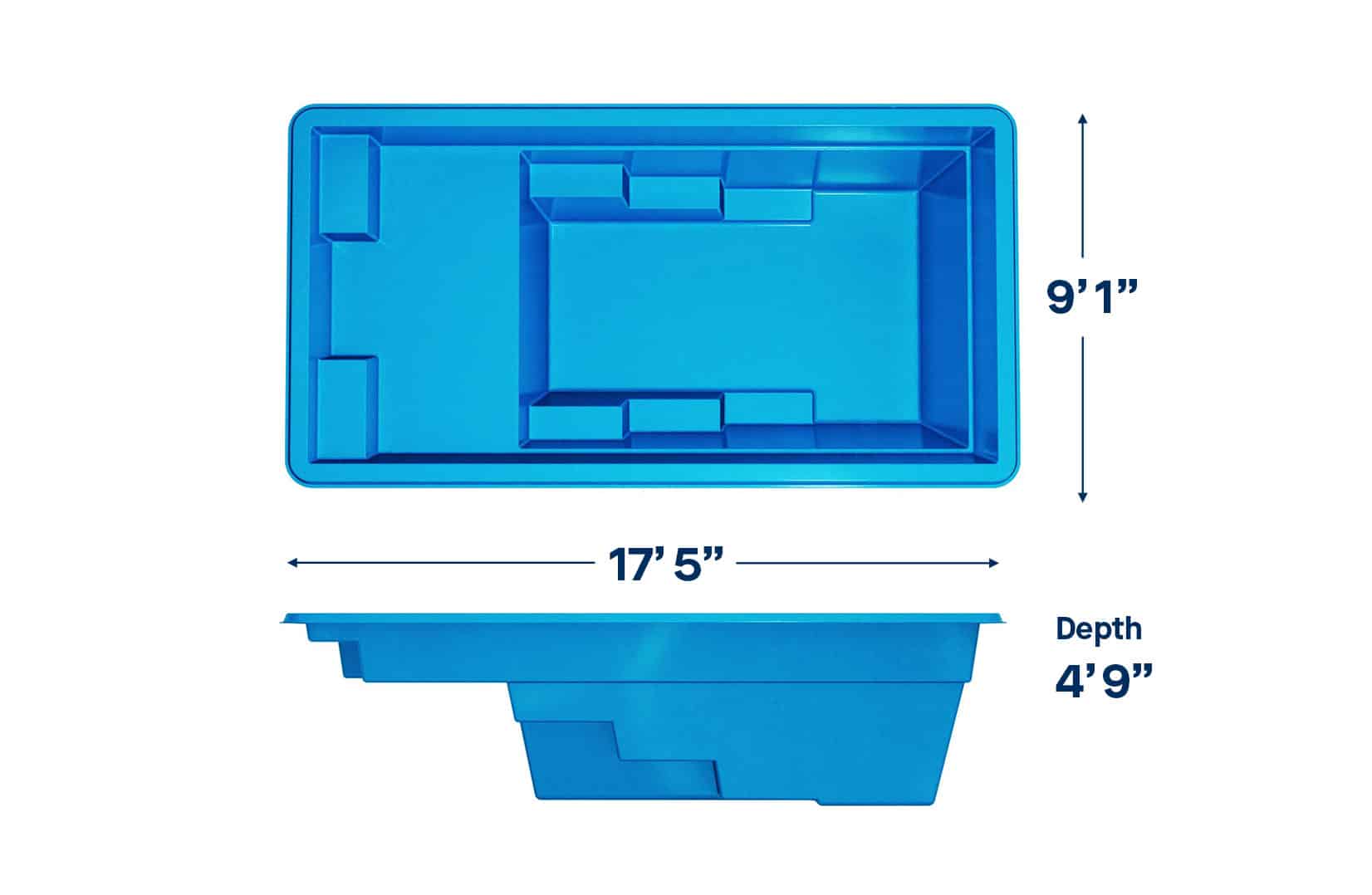 Fiberglass Plunge Pools - Latham Pool