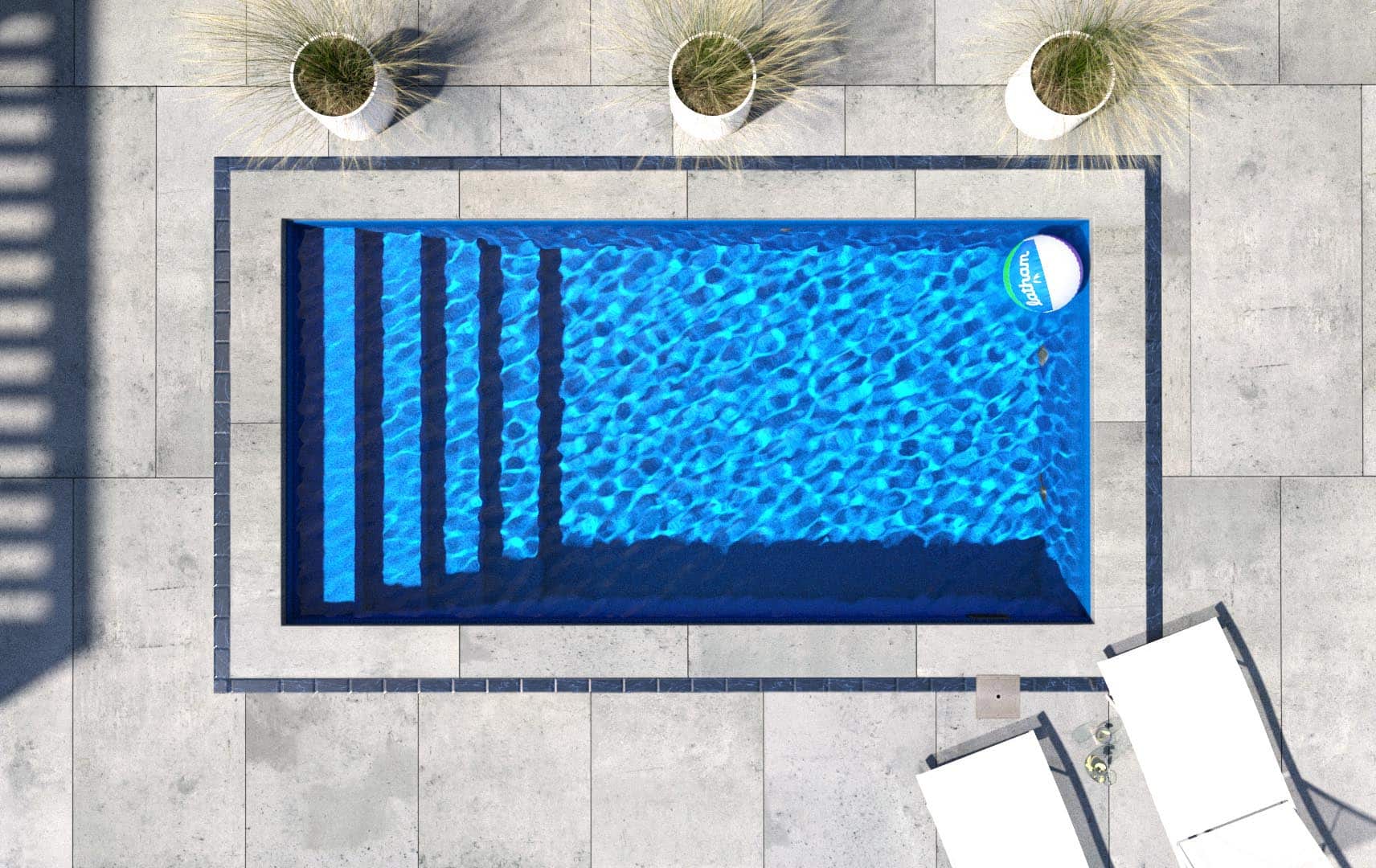 Vinyl Liner Plunge Pool Collection - Latham Pool