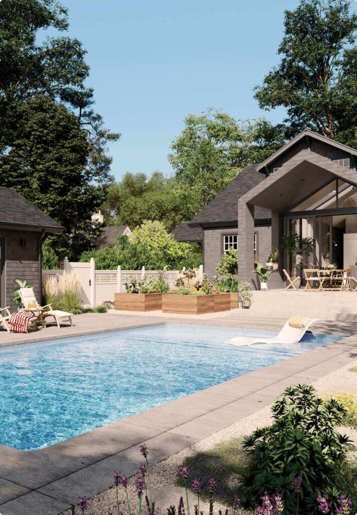 Pool Tanning Ledges | Vinyl & Fiberglass | Latham Pools