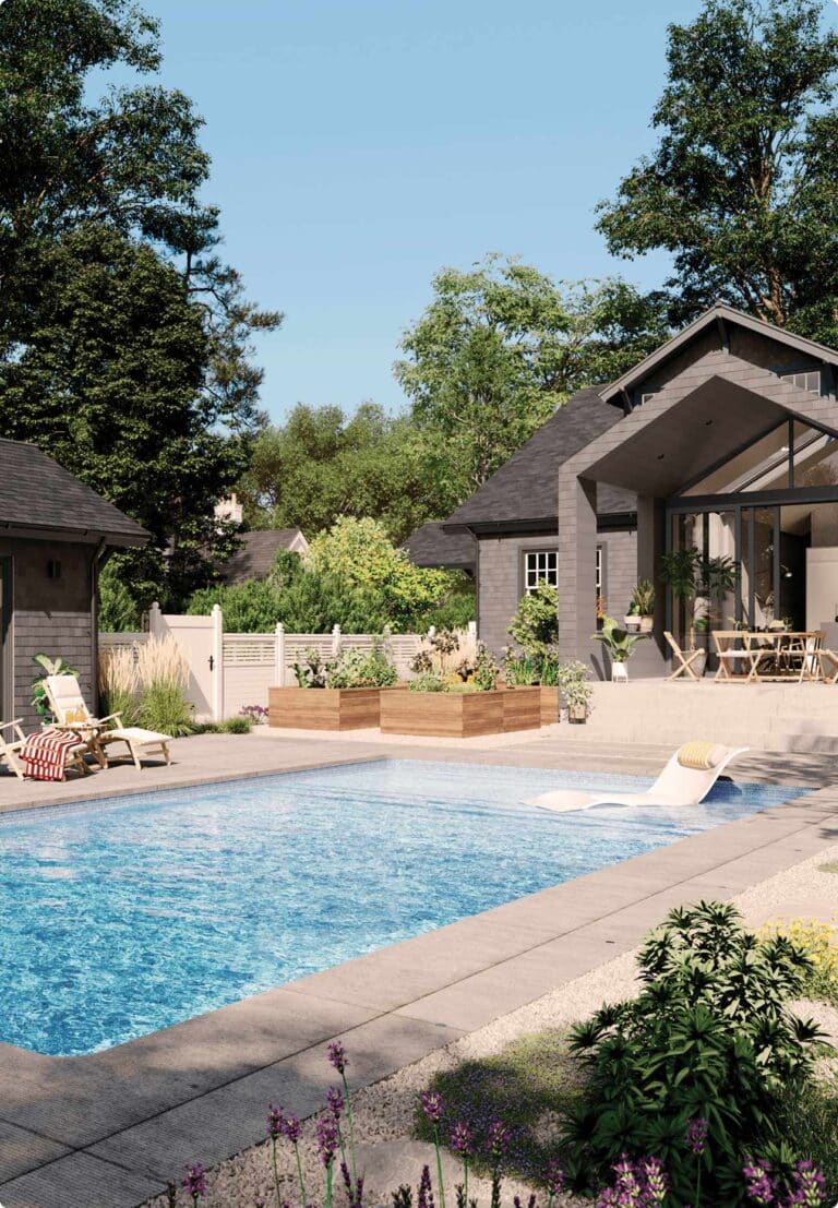 Pool Tanning Ledges | Vinyl & Fiberglass | Latham Pools