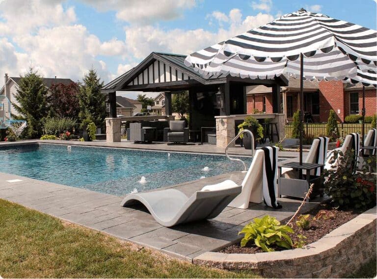 Pool Tanning Ledges | Vinyl & Fiberglass | Latham Pools
