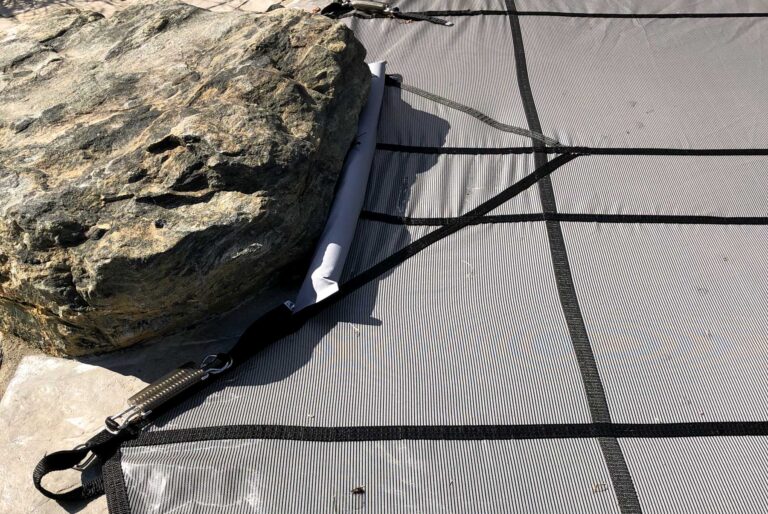 Solid & Mesh Winter Safety Covers - Latham Pool