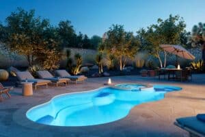 Bermuda 12' x 26' Deluxe Model Pool | Latham Pool